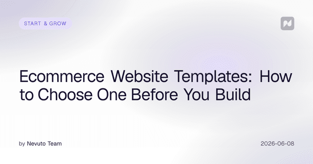 Ecommerce Website Templates: How to Choose One Before You Build
